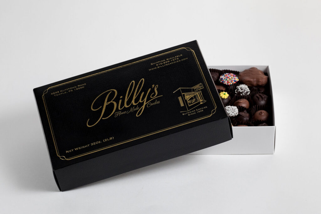 Dark Chocolate 2 lb Assorted Gift Box - Billy's Homemade Candies