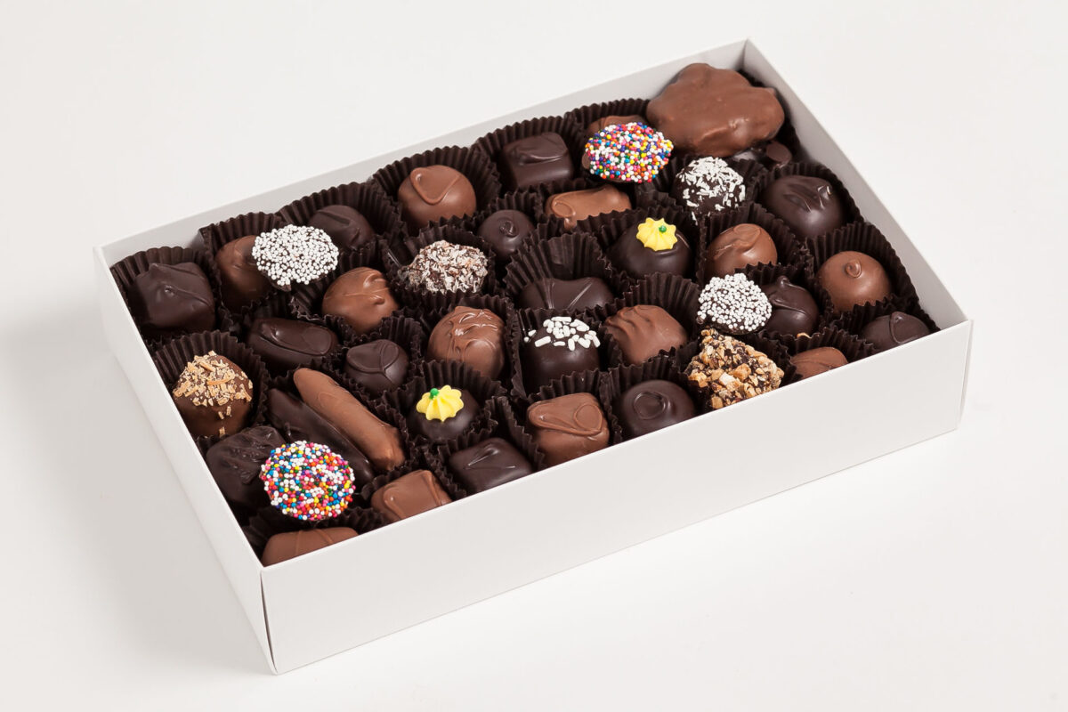 Dark Chocolate 2 lb Assorted Gift Box - Billy's Homemade Candies