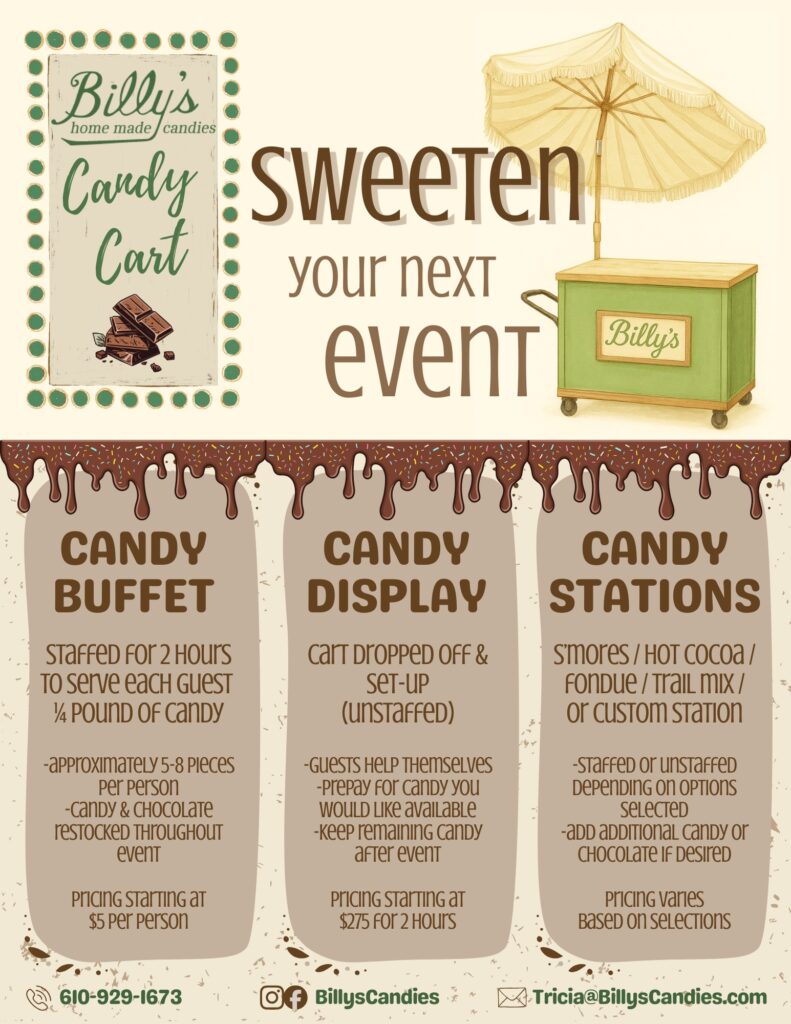 Candy Cart - Billy's Homemade Candies